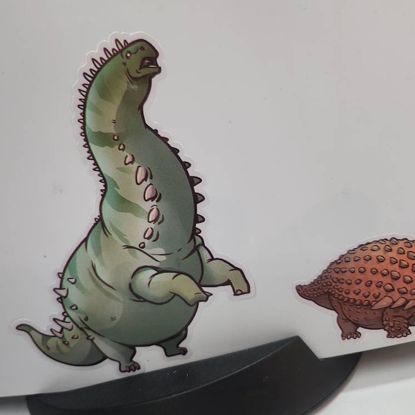 Chonky Tyrannosaurs Rex Sticker, Chonky Trex - Etsy