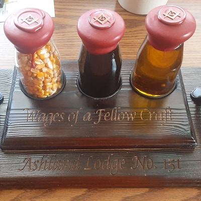 Masonic Wages of a Fellow Craft Gift Set Perfect for - Etsy