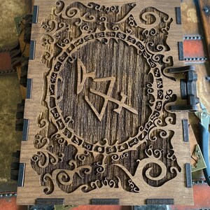 Spell Book. 3mm 1/8inch. Laser Cut Files SVG PDF CDR | Etsy