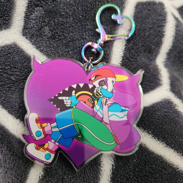 Fresh Sans Undertale AU Vinyl Peeker Sticker - Etsy