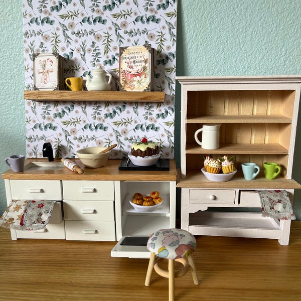 1:12 Scale Dollhouse Sewing Haberdashery Set - Etsy