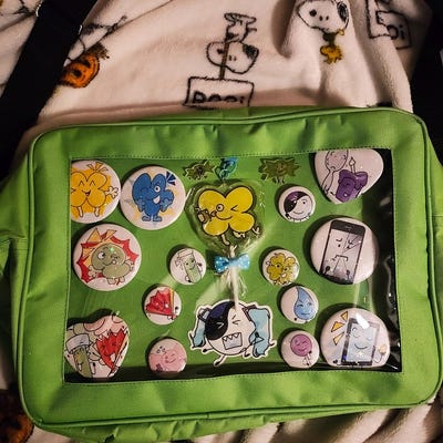 Matching Pins Bfdi Tpot Bfb MATURE AUDIENCE Holographic Pins 2.25 Each - Etsy