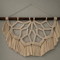 Macrame lotus mandala pdf pattern, intermediate and advanced macrame tutorial, DIY macrame step ...
