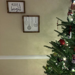 Our Happy Place Sign Framed Wooden Sign Home Decor Sign | Etsy