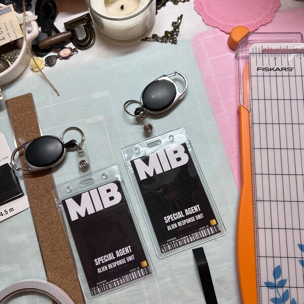 PRINTABLE Men in Black ID Card Badge Special Agent J cosplay Costume ...