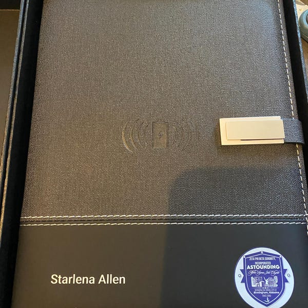 Personalized Smart Notebook, Wireless Charging Notebook Diary, Custom ...