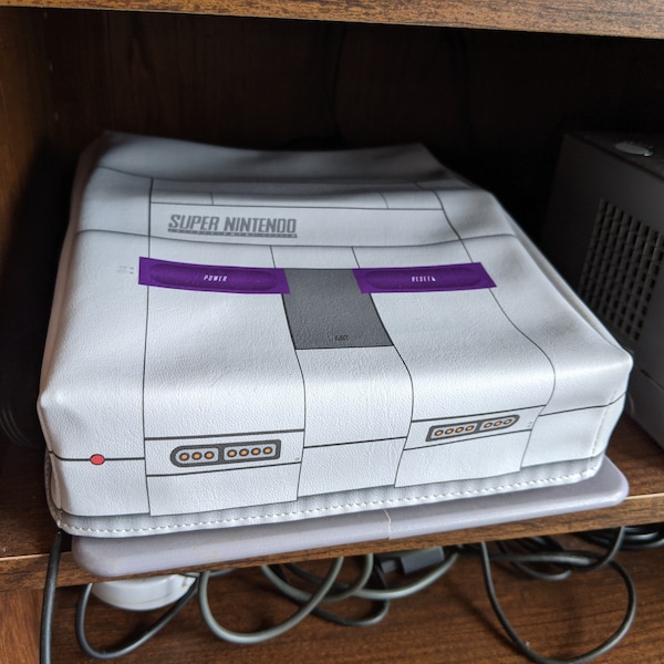 Super Nintendo SNES Model 1 Vinyl Dust Cover (exclusive US SELLER) - Etsy