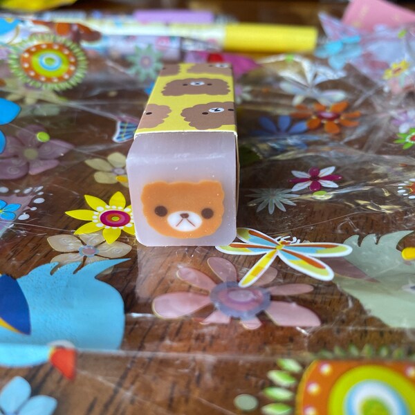 Kawaii Animal Erasers | Rabbit, Bear, Cat, and Dog Erasers - Etsy