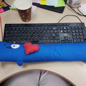 Keyboard wrist rest cat and mouse pad Bag computer wrist pad | Etsy