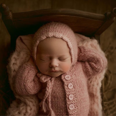 Fuzzy Sleeper Outfit, Newborn Sleeper, Newborn Romper, Newborn Size ...