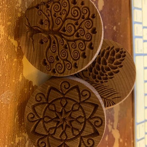 Palm Tree 2.5 Inch Wood Cookie Stamp Mold CS-012 - Etsy