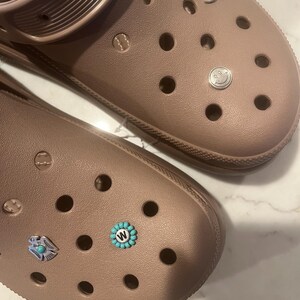 1 Acrylic Croc Charm/ Pick Your Design - Etsy