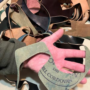 Horween Shell Cordovan Chips - Etsy