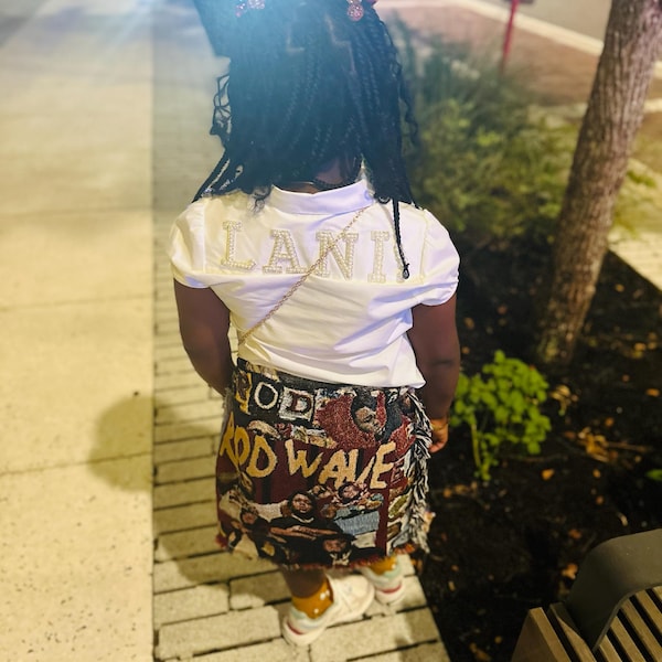 ROD WAVE, Any Artist or Any Custom Graphics Tapestry BLANKET Pants ...