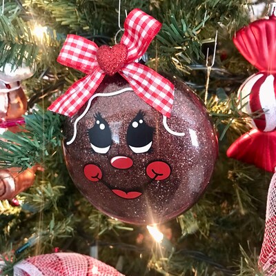 SVG File Gingerbread Girl Face 2 Svg, Dxf, Eps, Png, Jpg Files for ...