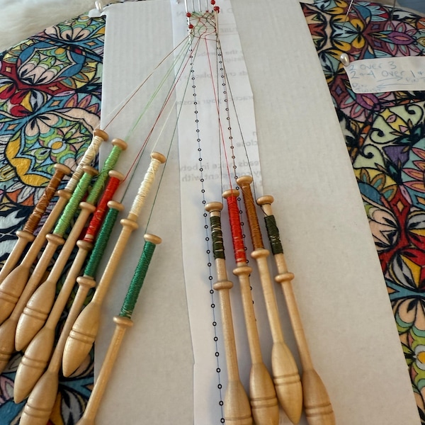 5 Beginner Bobbin Lace Patterns, Bobbin Lace Practice Patterns to Print ...