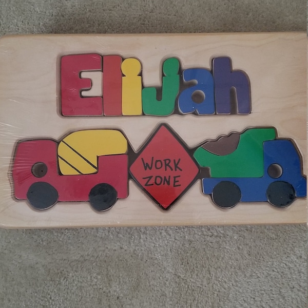 Personalized Wood Construction Stool - Etsy