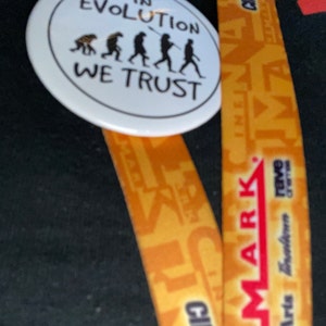 Sticker Decal in Evolution We Trust Atheist Atheism Secular Humanist ...