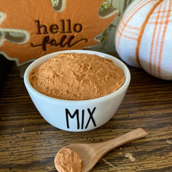 Fake Gingerbread Cookie Dough Mixing Bowl With Mini Spoon | Christmas ...