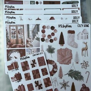 Mini Happy Planner Pouch Skinny Mini Clear Sticker Storage | Etsy