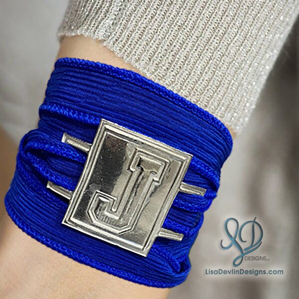 SAPPHIRE BLUE Silk Ribbons, Qty 5 to 50 Bulk Silk Strings, Hand Dyed ...