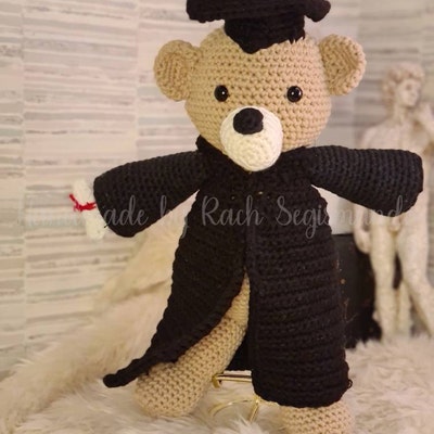 CROCHET PATTERN: Graduation Teddy / Amigurumi / Graduation Gift ...
