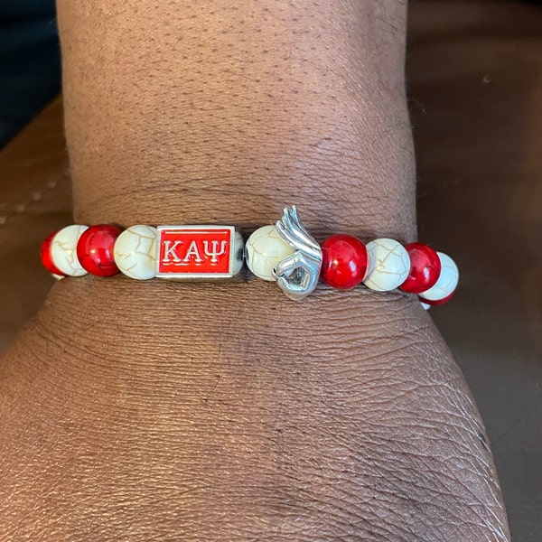 ONE 1 Kappa Alpha Psi Hand Sign Bead - Etsy