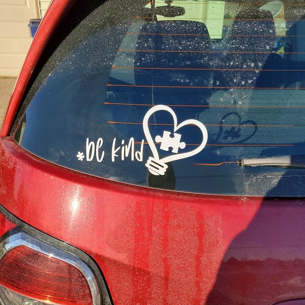 Autism Love Decal/autism Puzzle Piece Decal/autism Awareness Decal ...