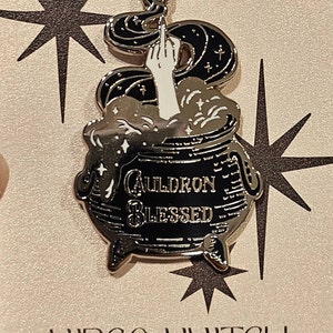 Cauldron Blessed Nesta ACOTAR Enamel Pin - Etsy
