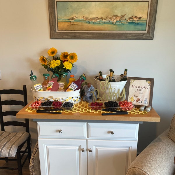 8"x10" Classic Winnie the Pooh Party Poster Decoration / Mom-osa Bar ...