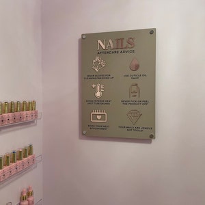 Lip Filler Injections Journey Acrylic A3 Wall Sign Beauty Sign Business ...