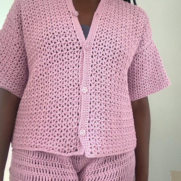 Crochet Chevron Cardigan Written Pattern PDF (eng) - Etsy
