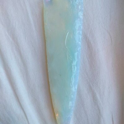 Beautiful Black Obsidian Athame Obsidian Knife, Handmade Stone Knife ...