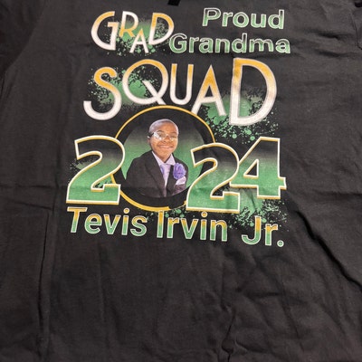 Personalized Grad Squad Family Shirt, Graduate Photo Shirt, Finally ...