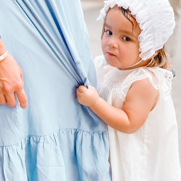 Smocked Baby Dress, Smocked Christening Dress, Blessing Dress, Baptism ...