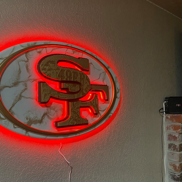 Atlanta Falcons LED Sign - Etsy