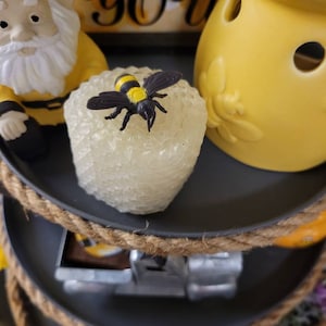 MINIATURE Bumble Bee Figurine Insect Animal Mini Figure Terrarium ...