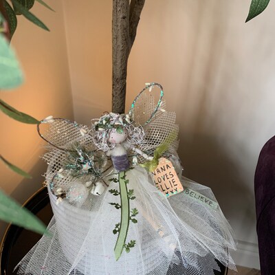 Enchanted Forest Christmas Treetopper Fairy - Etsy