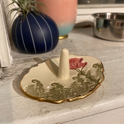 MIMI Family Tree With 1 Birdy Ceramic Trinket Bowl Mothers Day - Etsy