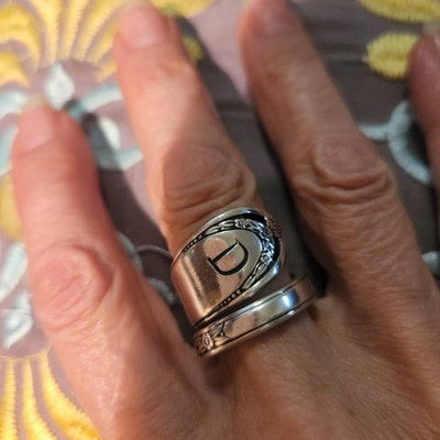 Personalized Spoon Rings - Etsy