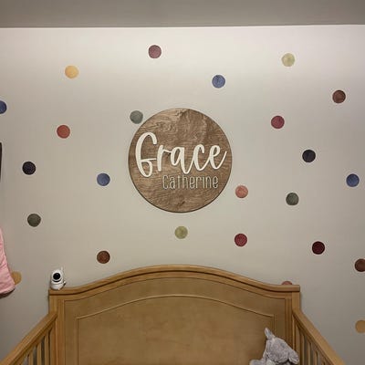 Stacked Names for Nursery, Wooden Letters, Name Sign, Nursery Letters ...