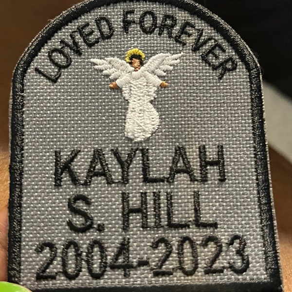 Tombstone Memorial Patches - Etsy