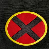X Men Various Colors Embroidered Patch Iron on or Hook Fastener ...
