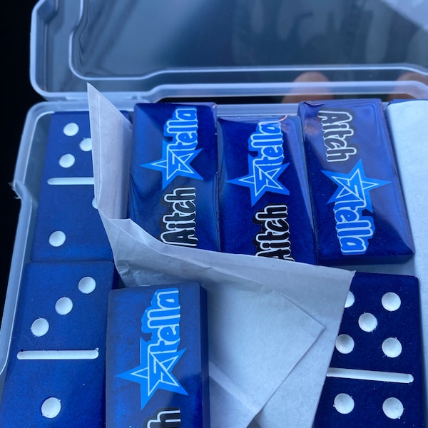Custom|personalized Dominos - Etsy