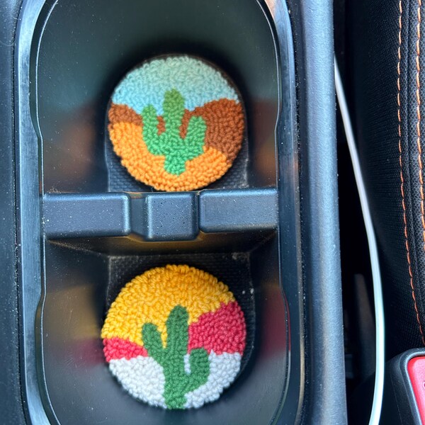 Punch Needle Magic 8 Ball Coaster- Pool Ball Car Coaster for Billiards ...