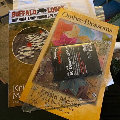 Hollow Star Table Runner, Krista Moser Modern Quilt Pattern, Cut Loose ...