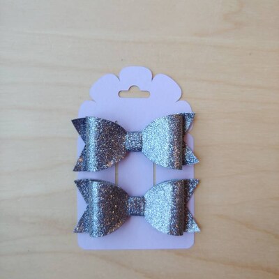 Bow Card Svg, DXF, PNG, PDF, Bow Display Card Template, Hair Clip Card ...