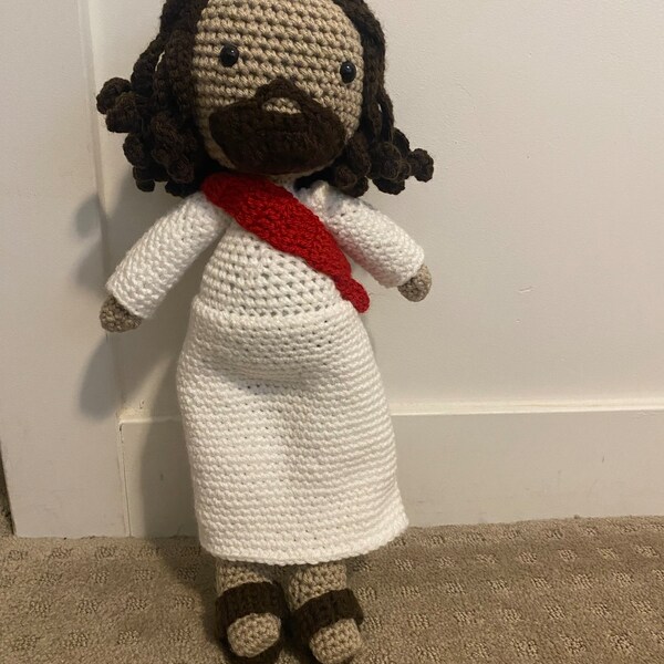 PATTERN: Jesus Crochet Amigurumi, Jesus Stuffed Doll, Jesus Amigurumi ...