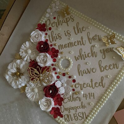 Custom Graduation Cap Topper Personalized Grad Cap Senior Class of Gift ...