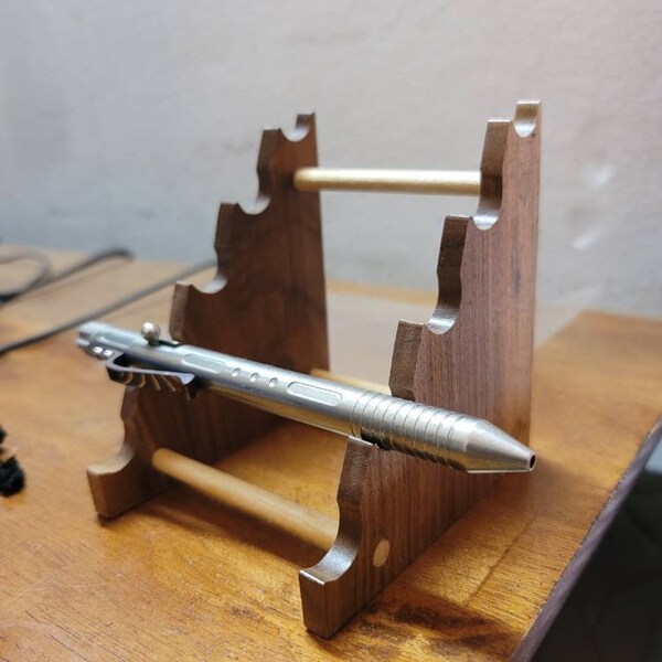 5 Pen, Multi-pen Holder in Maple - Etsy